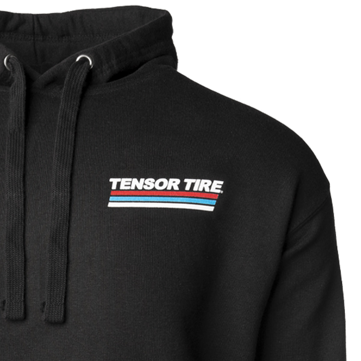 Tensor Underline Logo Pullover Hoodie | Black – Tensor Tire
